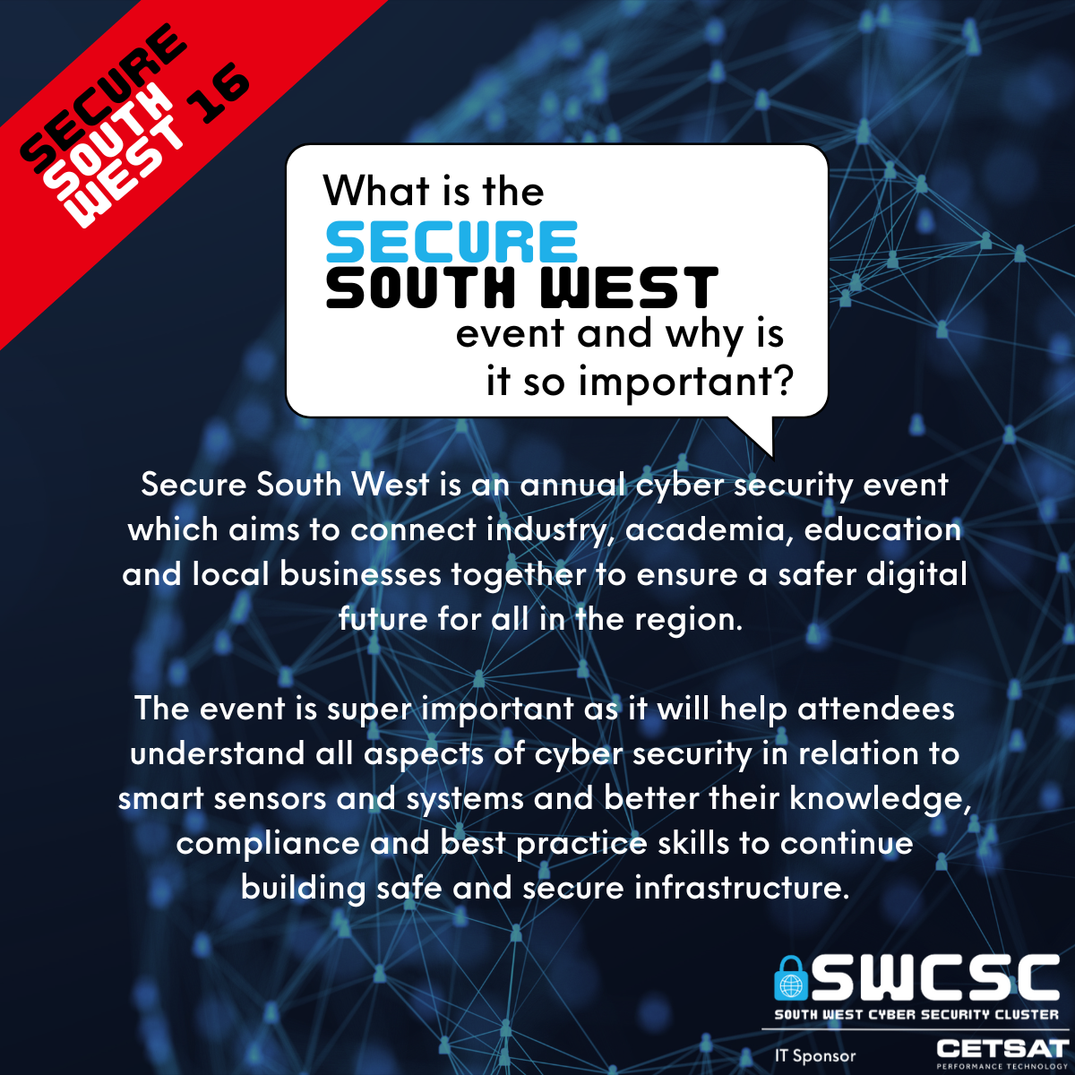What is Secure South West about? - South West Cyber Security Cluster